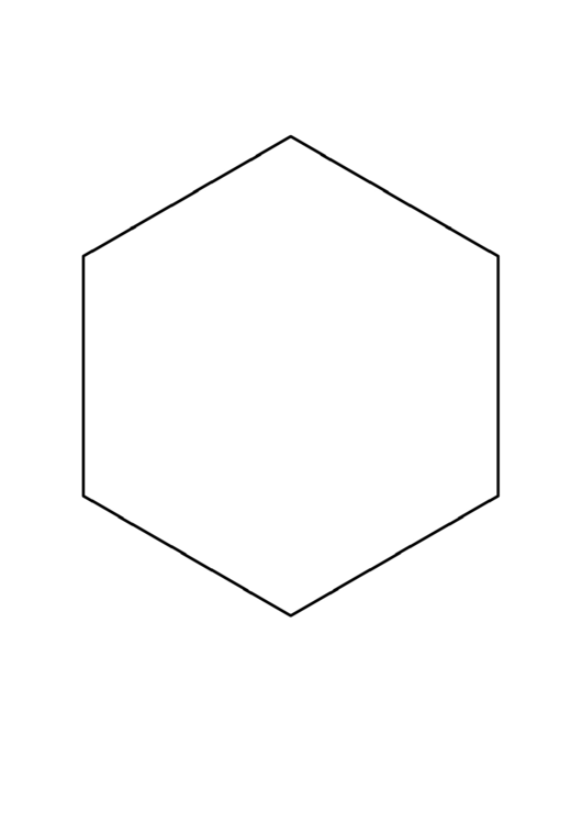 Free Printable 7 Inch Hexagon Template Printable Templates