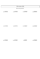 Division Worksheet With Answers printable pdf download