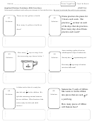 Applied Division Problems With Fractions Worksheet - 5.nf.7c printable ...