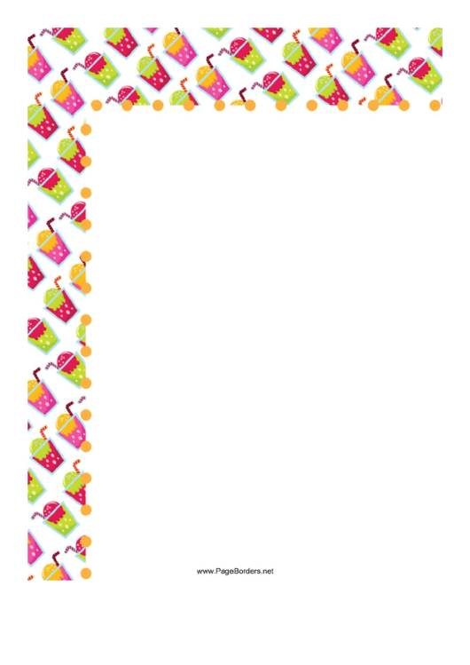 Fuzz Page Border Templates printable pdf download