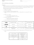 Two Point Word Problems - U5-13 Algebra printable pdf download