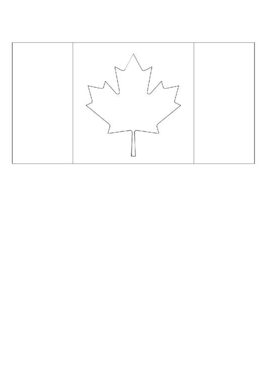 Canada Flag Template Printable Pdf Download
