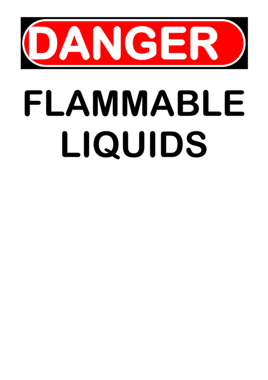 Danger Sign Template printable pdf download