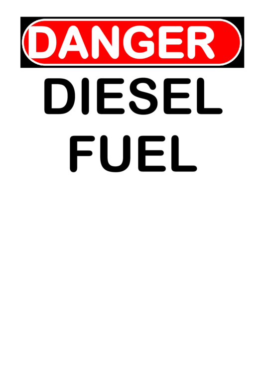 Danger Sign Template printable pdf download