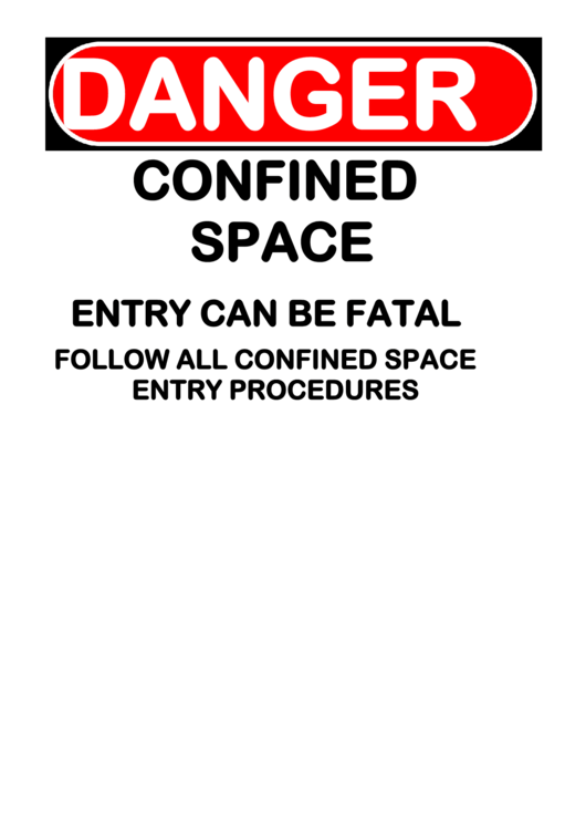 Danger Sign Template printable pdf download