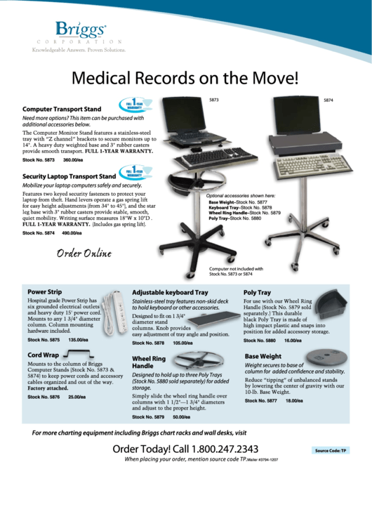 Top Medical Charts Racks free to download in PDF format