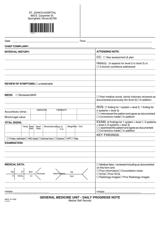 34 Progress Note Templates Free To Download In PDF
