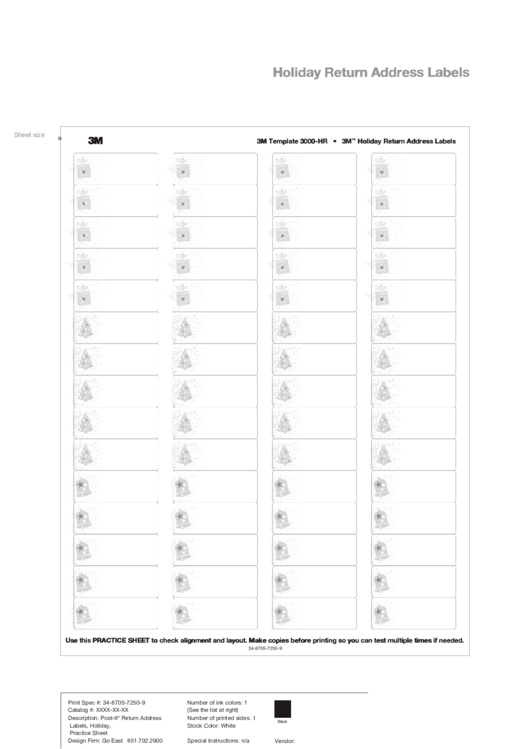 Top Return Address Label Templates Free To Download In PDF Format