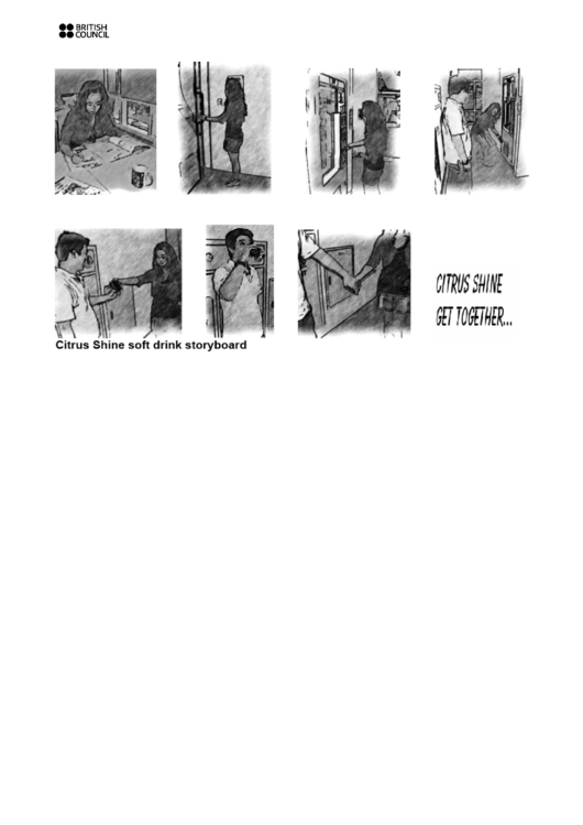 Advert Storyboard Template printable pdf download