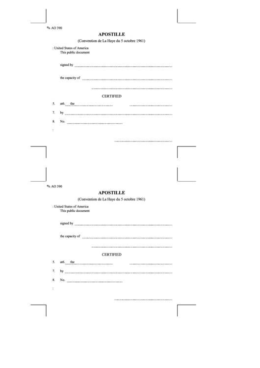 Top Apostille Form Templates free to download in PDF format