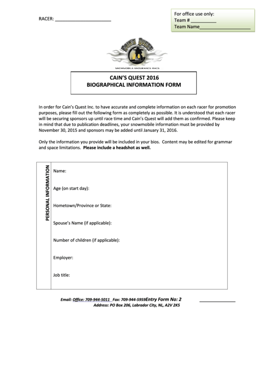 17 Biography Templates free to download in PDF