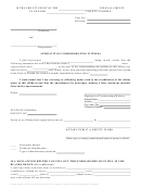 Fillable Affidavit Of Corroborating Witness printable pdf download