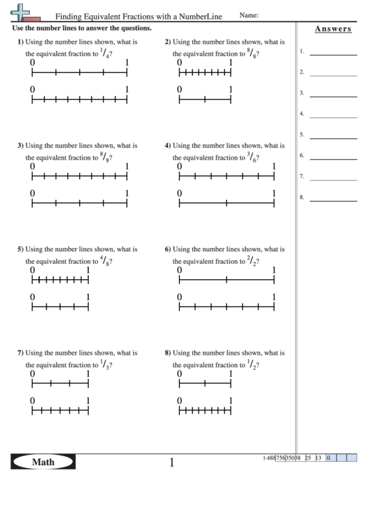 Finding Equivalent Fractions Worksheet printable pdf download