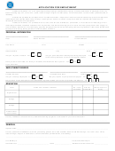 Fillable Eeo Self-Identification, Application For Employment Forms ...
