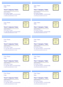 28 Business Card Templates free to download in PDF, Word and Excel