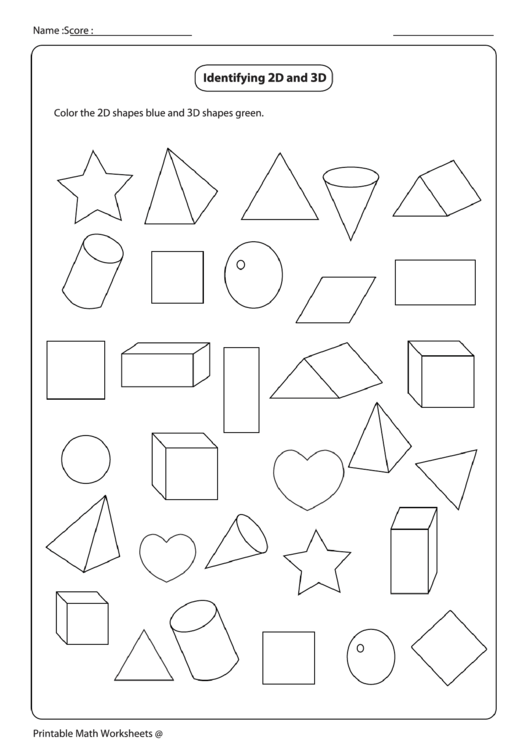 Identifying 2d And 3d printable pdf download