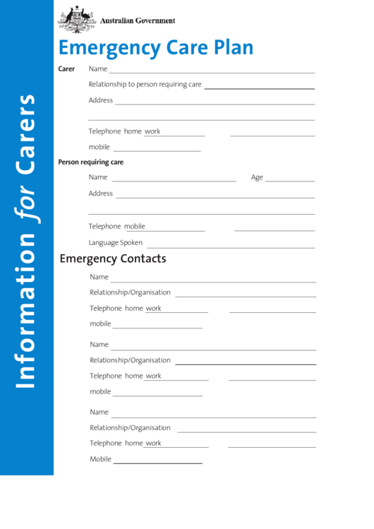 49 Care Plan Templates Free To Download In PDF