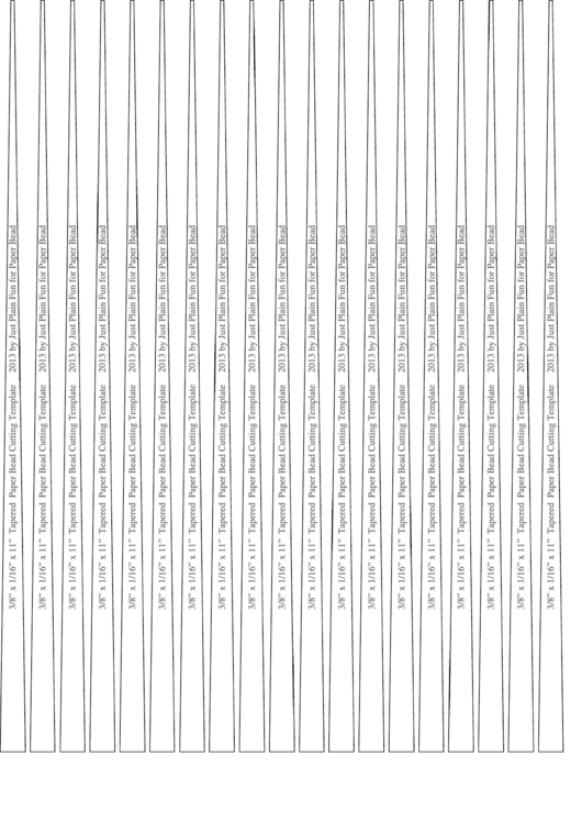 Paper Bead Template Printable Pdf Download