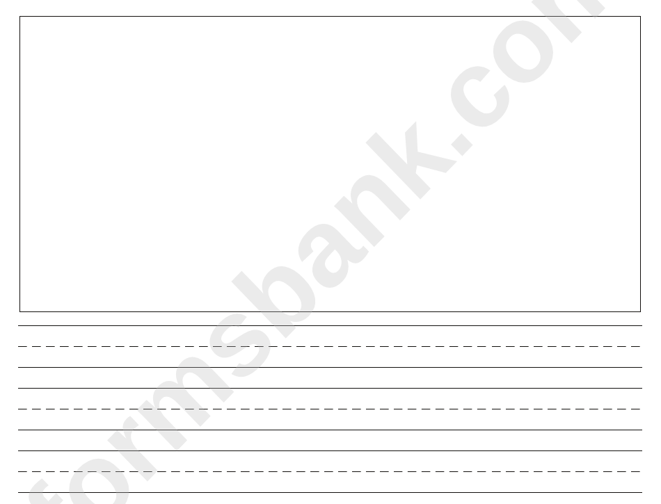 Writing Paper With Picture Box Printable Pdf Download